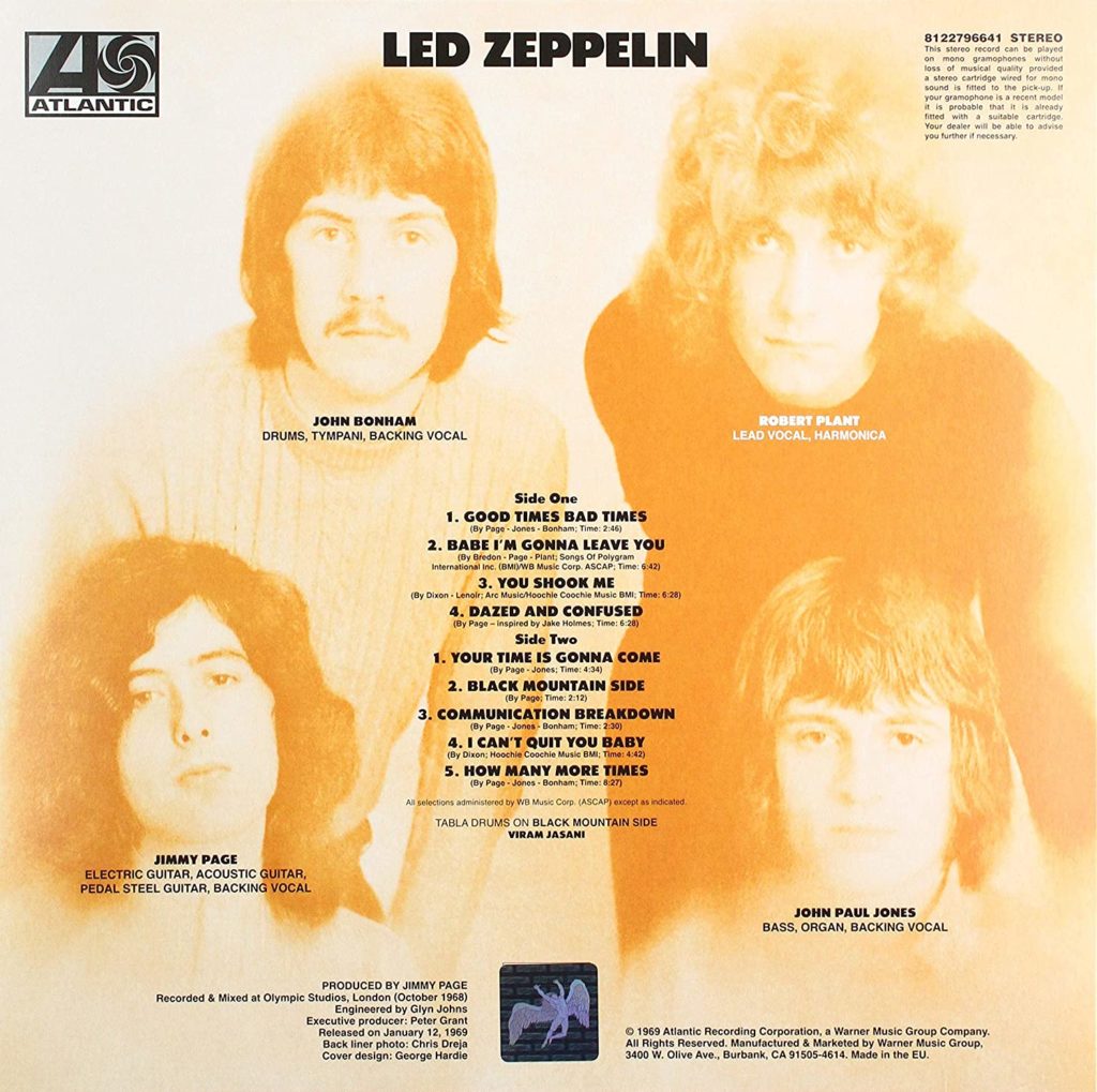 Led Zeppelin-Led Zeppelin I (1968) | House of DJ